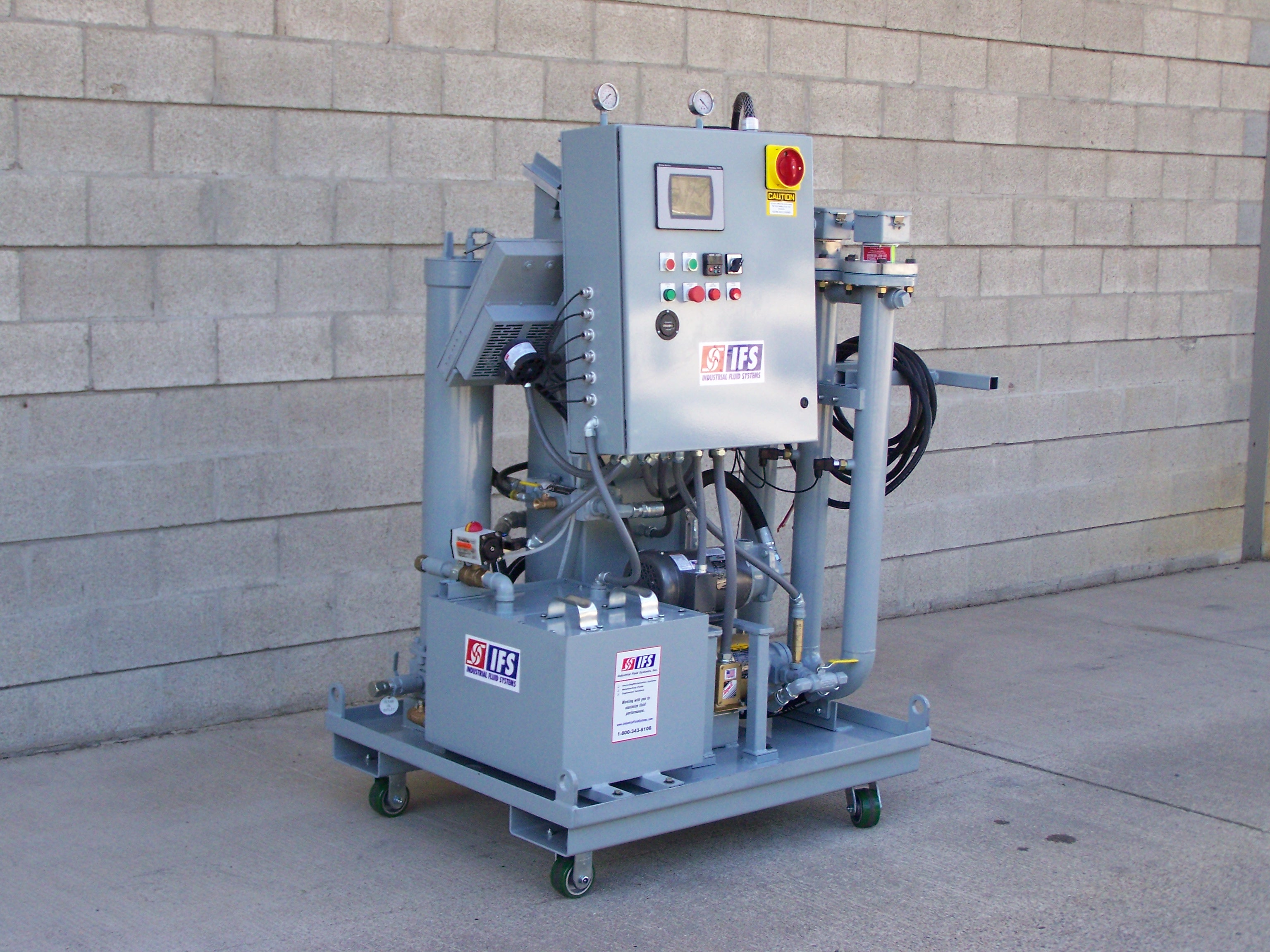 Vacuum Dehydrators, Custom, Oil Purification System, Hydraulic Oil ...